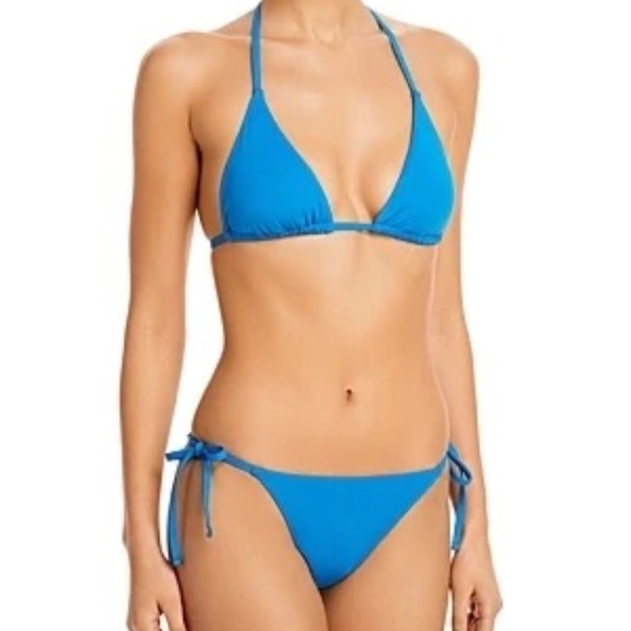 Aqua Swim Aqua Triangle Bikini Swim Top Poshmark